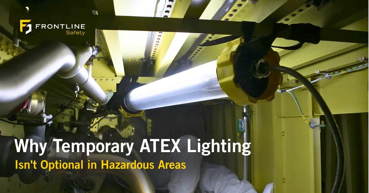 ATEX Certified Temporary Lighting for Hazardous Areas | Wolf Safety