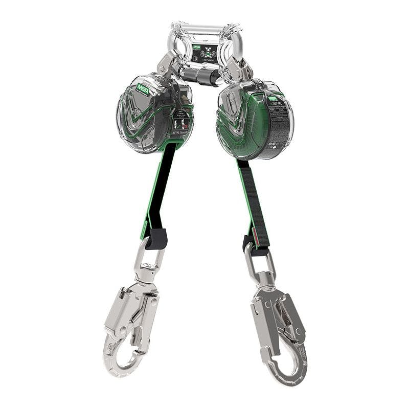 MSA V-TEC Mini PFL - 1.8m, Webbing, Single-Leg, Steel Twist-Lock ...