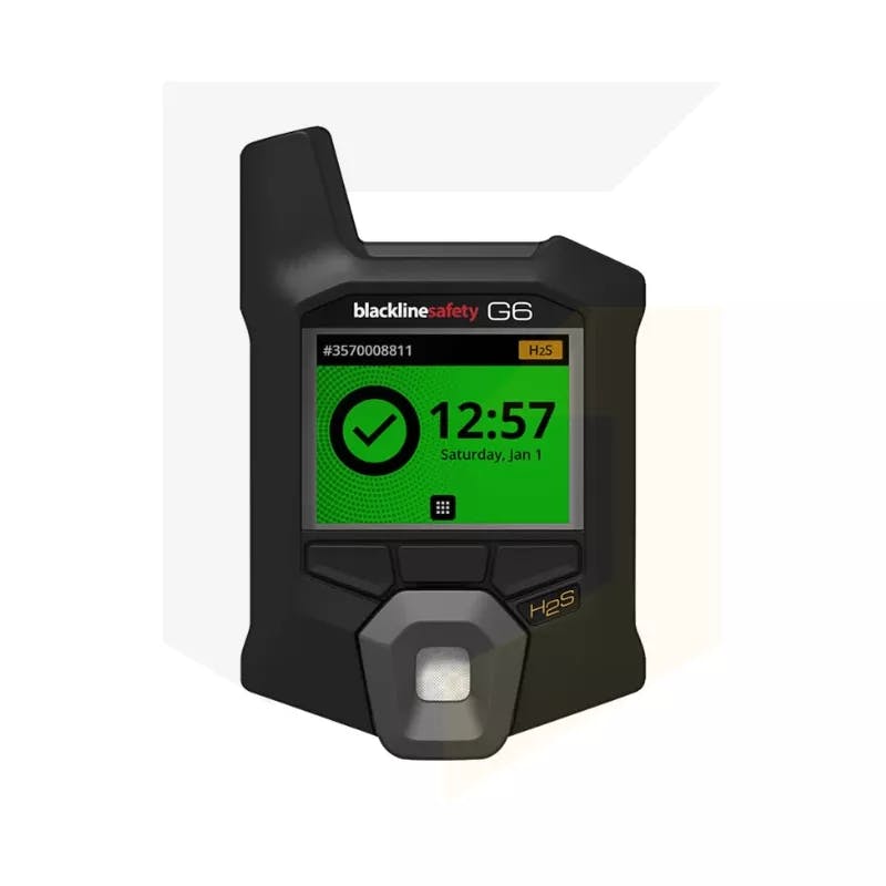 Blackline Safety G6 Single Gas Detector | H2S, CO, O2 & SO2 Monitoring