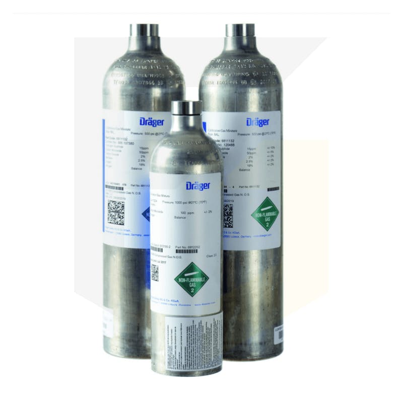 Drager Calibration Gas Cylinders