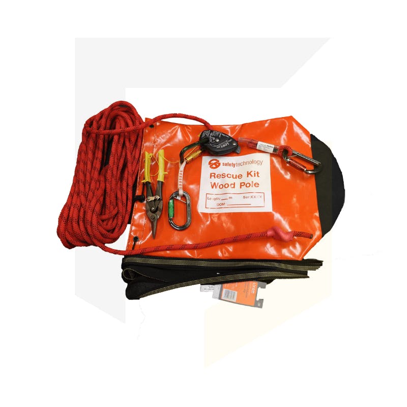 Abtech Safety Pole Top Rescue Kit - 20m