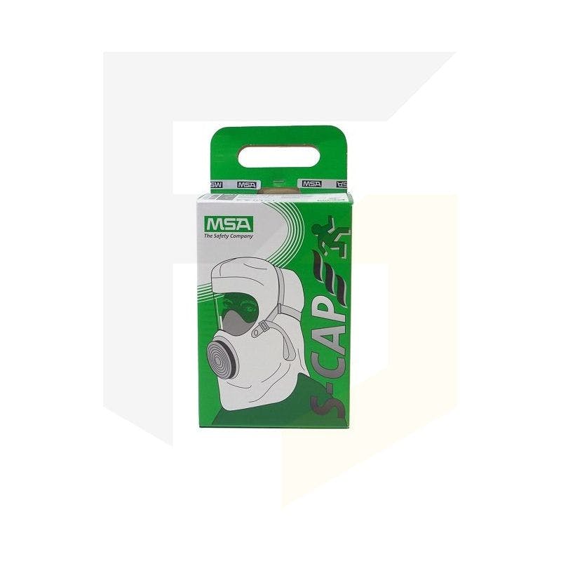 Buy MSA S-CAP Fire Escape Hood (10064644) in Cardboard Box