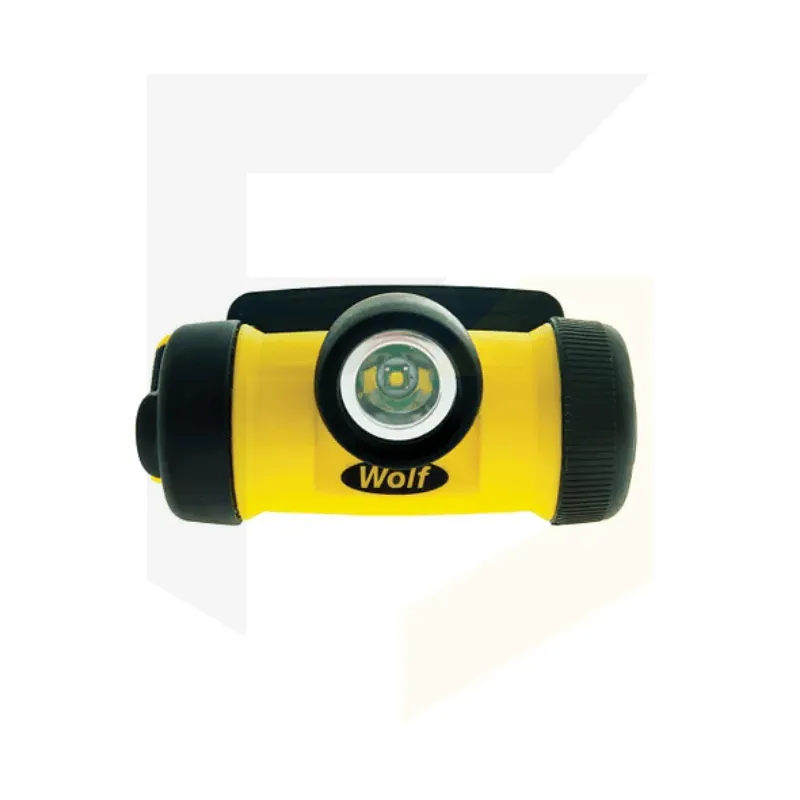 Wolf Safety ATEX LED HT-400Z0 Headtorch - Zone 0 Certified