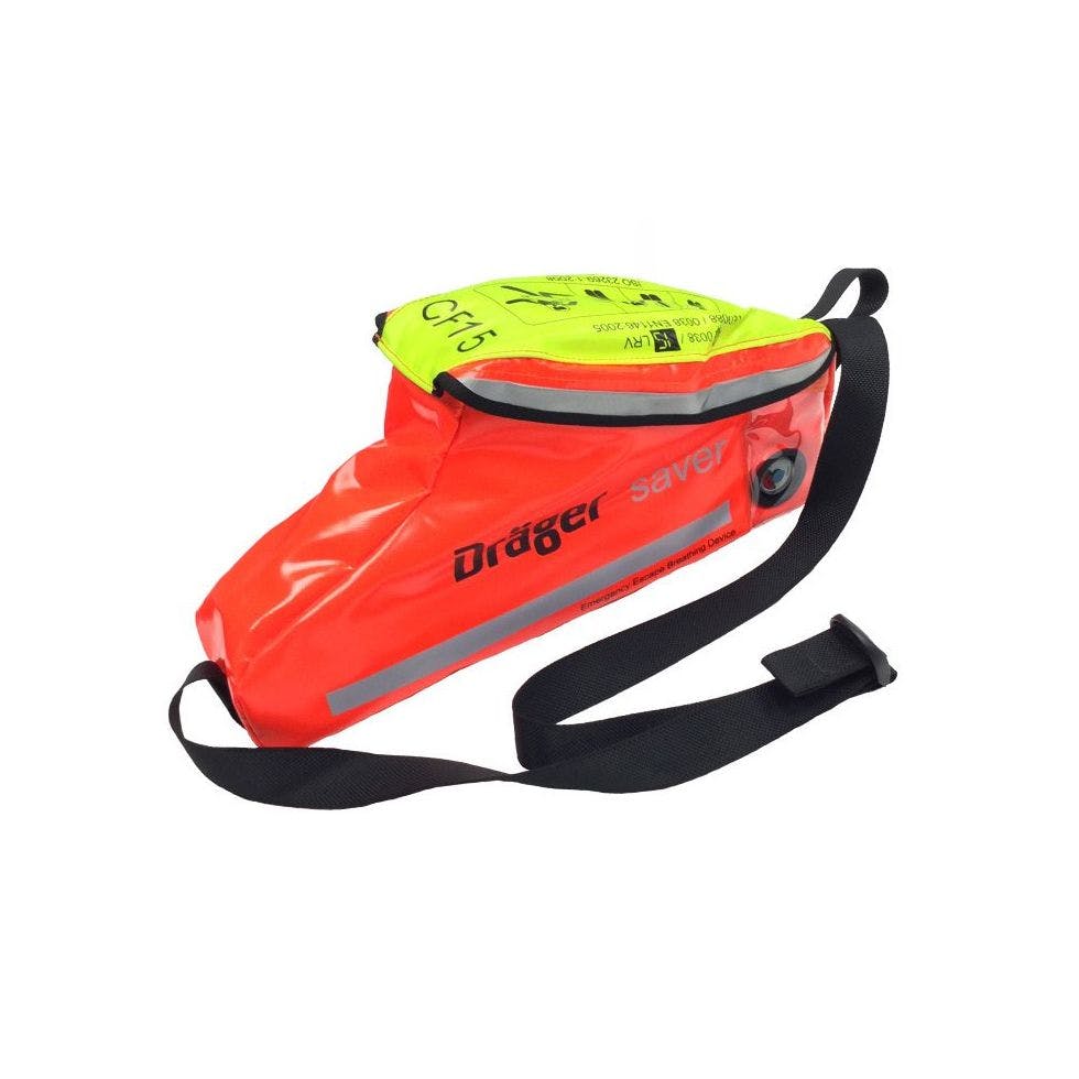 Drager Saver CF15 Emergency Escape Breathing Apparatus (Soft Case)