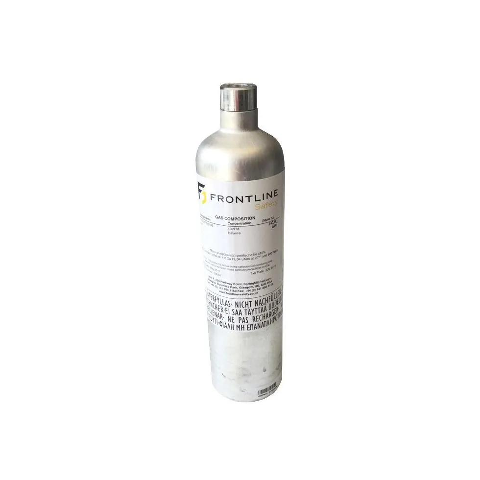 Calibration Gas 58L 2.5% CH4 / 18% O2 / 15ppm H2S / 50ppm CO / N2