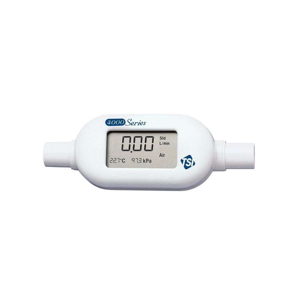 TSI High Flow Flowmeter - 300 L/min (Air / O2 / N2) 22mm