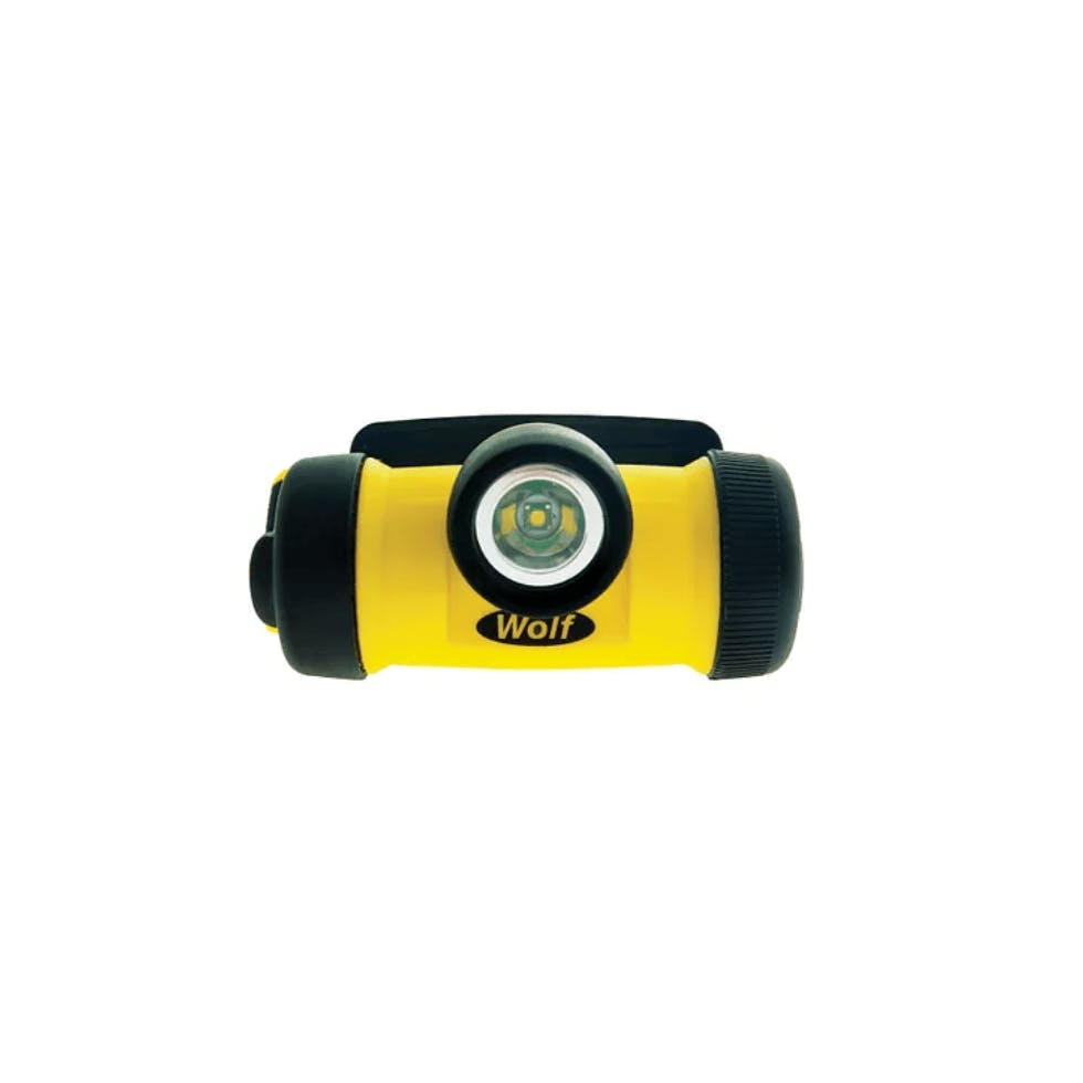 Wolf Safety ATEX LED HT-400Z0 Headtorch - Zone 0 Certified