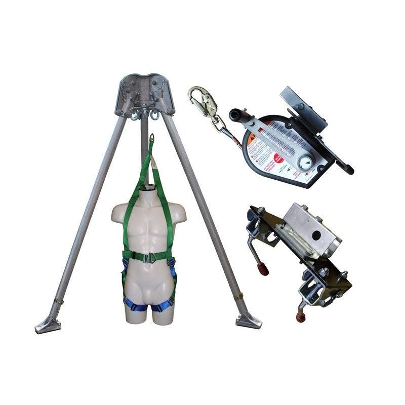 Abtech Tripod/ 30m Winch/ Brackets and Rescue Harness
