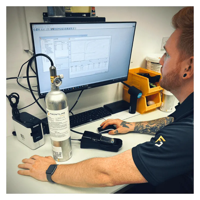 Advance Purchase of 1st Calibration of PID Gas Monitor