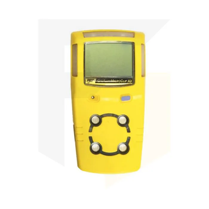 BW GasAlert MicroClip X3 LEL(F) O2 H2S CO Gas Detector
