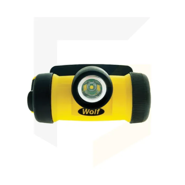Wolf Safety ATEX LED HT-400Z0 Headtorch - Zone 0 Certified