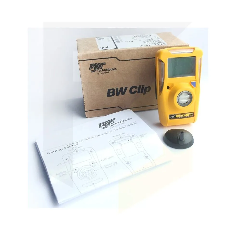 Clip On H2s Meter Portable H2S Gas Detector - 0-100 PPM Hydrogen ...