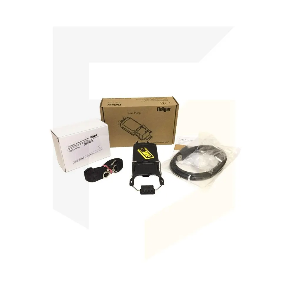 Drager X-am External Pump inc USB Charger and Shoulder Strap