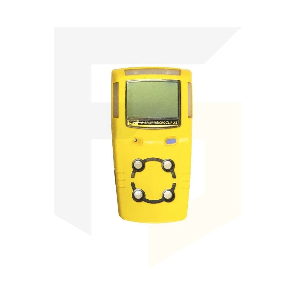 BW GasAlert MicroClip X3 LEL(F) O2 H2S CO Gas Detector