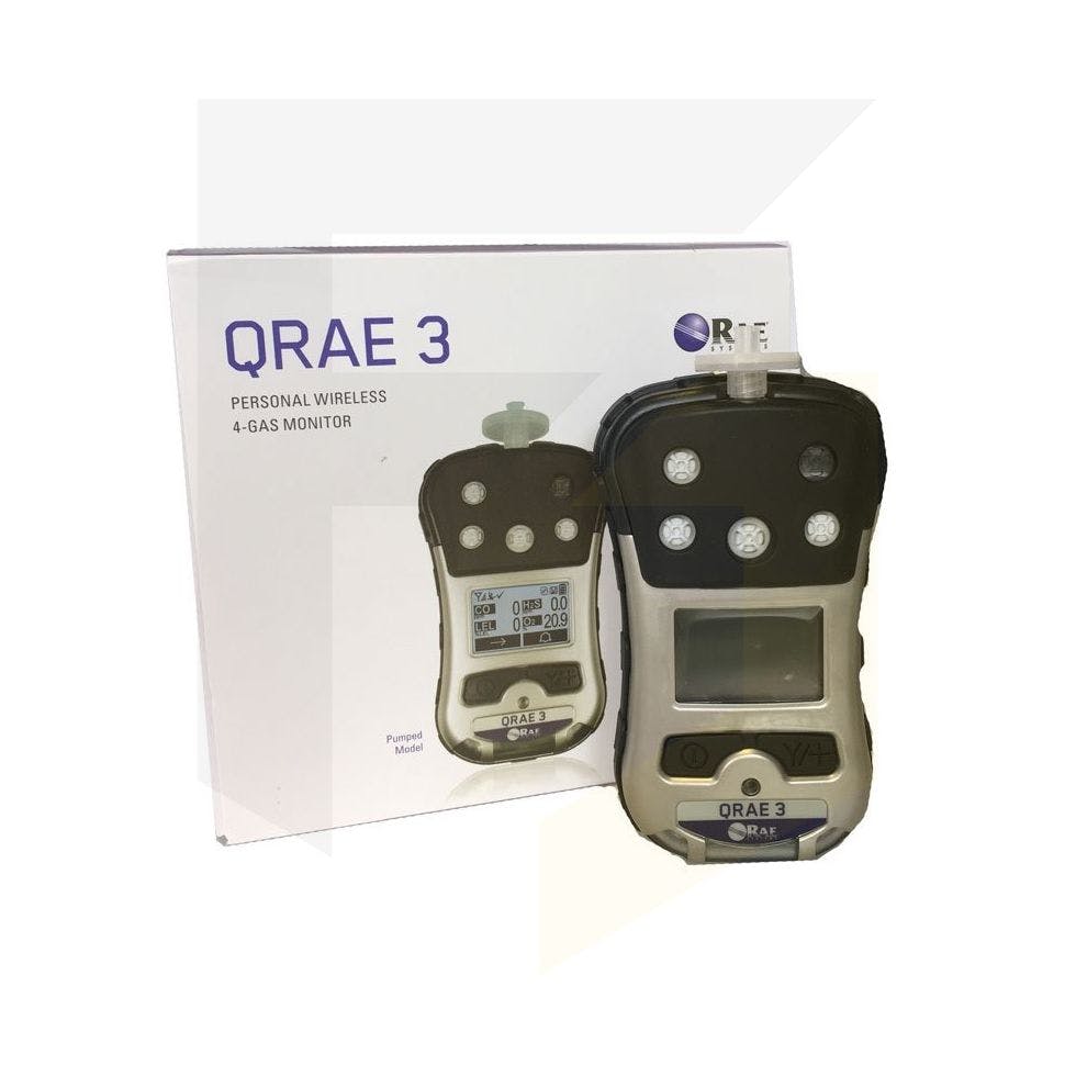QRAE 3 Pumped ATEX LEL/H2S/CO/O2 - Li-ion/Non-Wireless