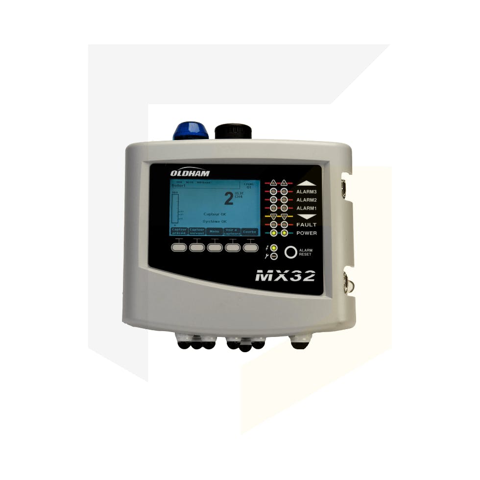 MX 32 Gas Detection Controller | Industrial Multi-Gas Monitoring System