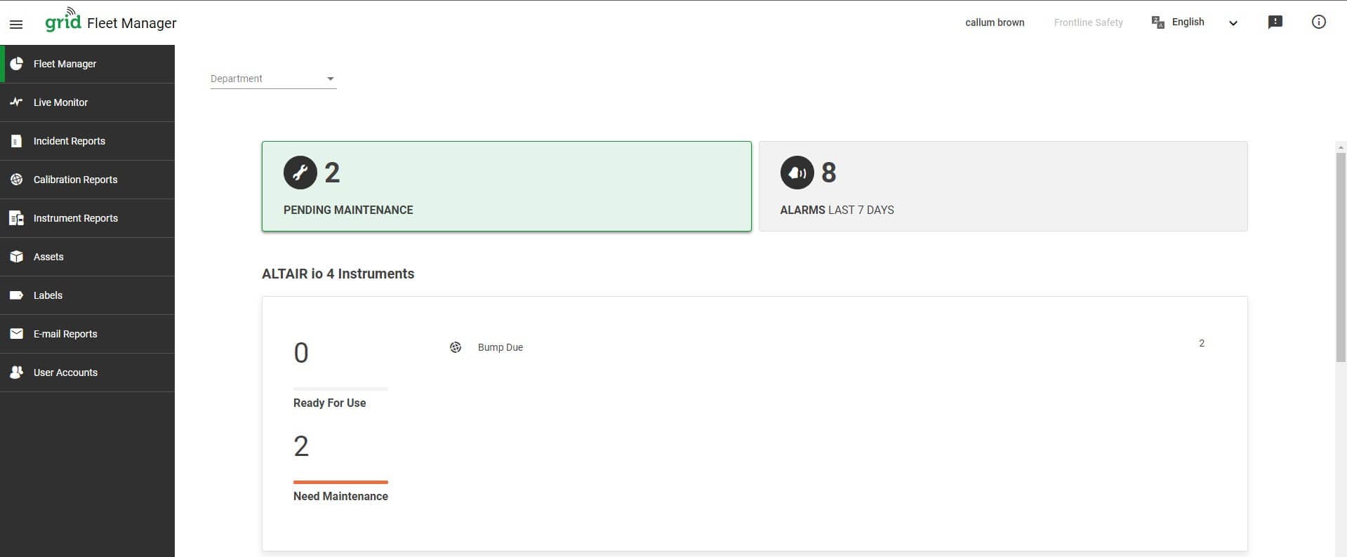 Managing your MSA ALTAIR io4 Fleet Using the Safety Grid Platform